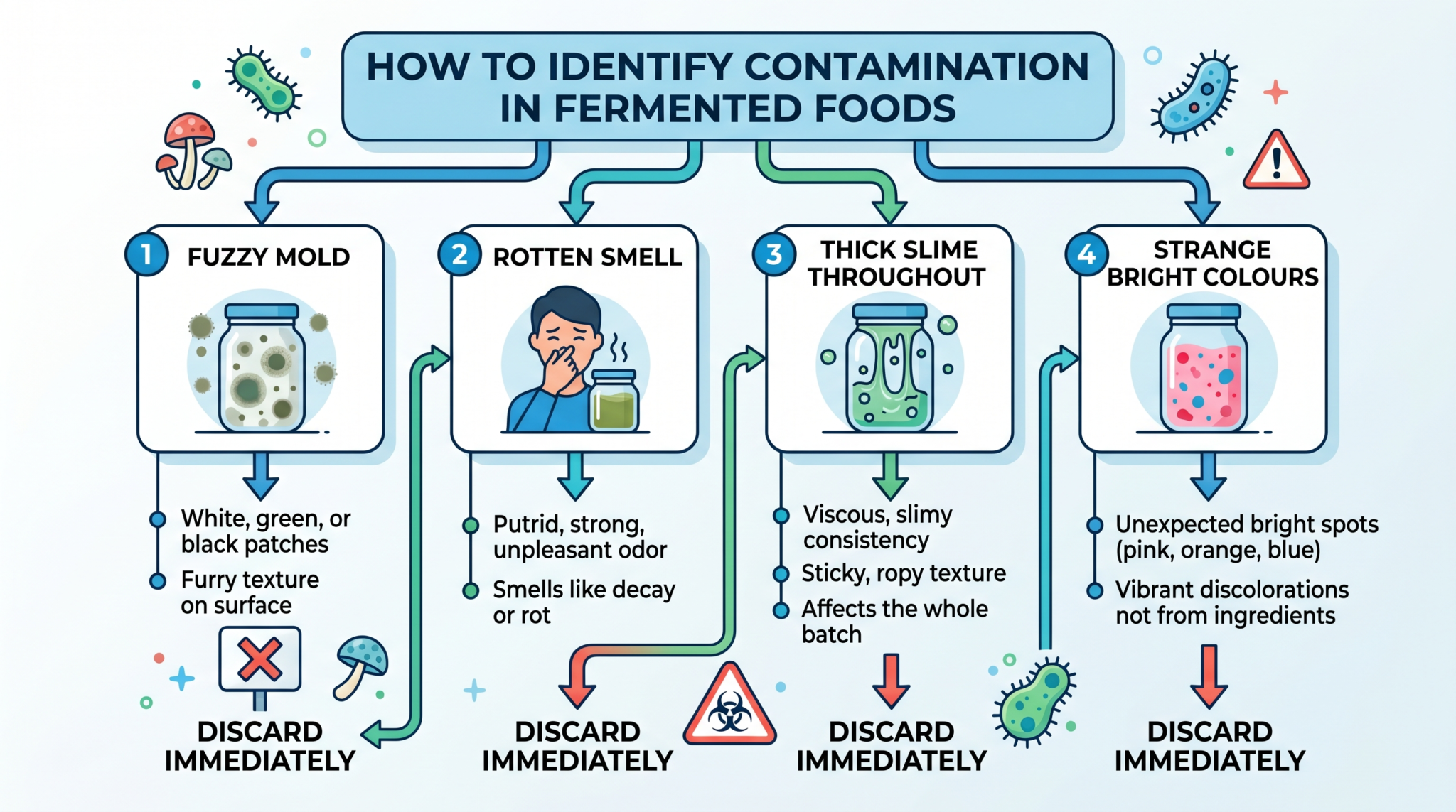How To Identify Contamination In Fermented Foods - fermentandthrive.com