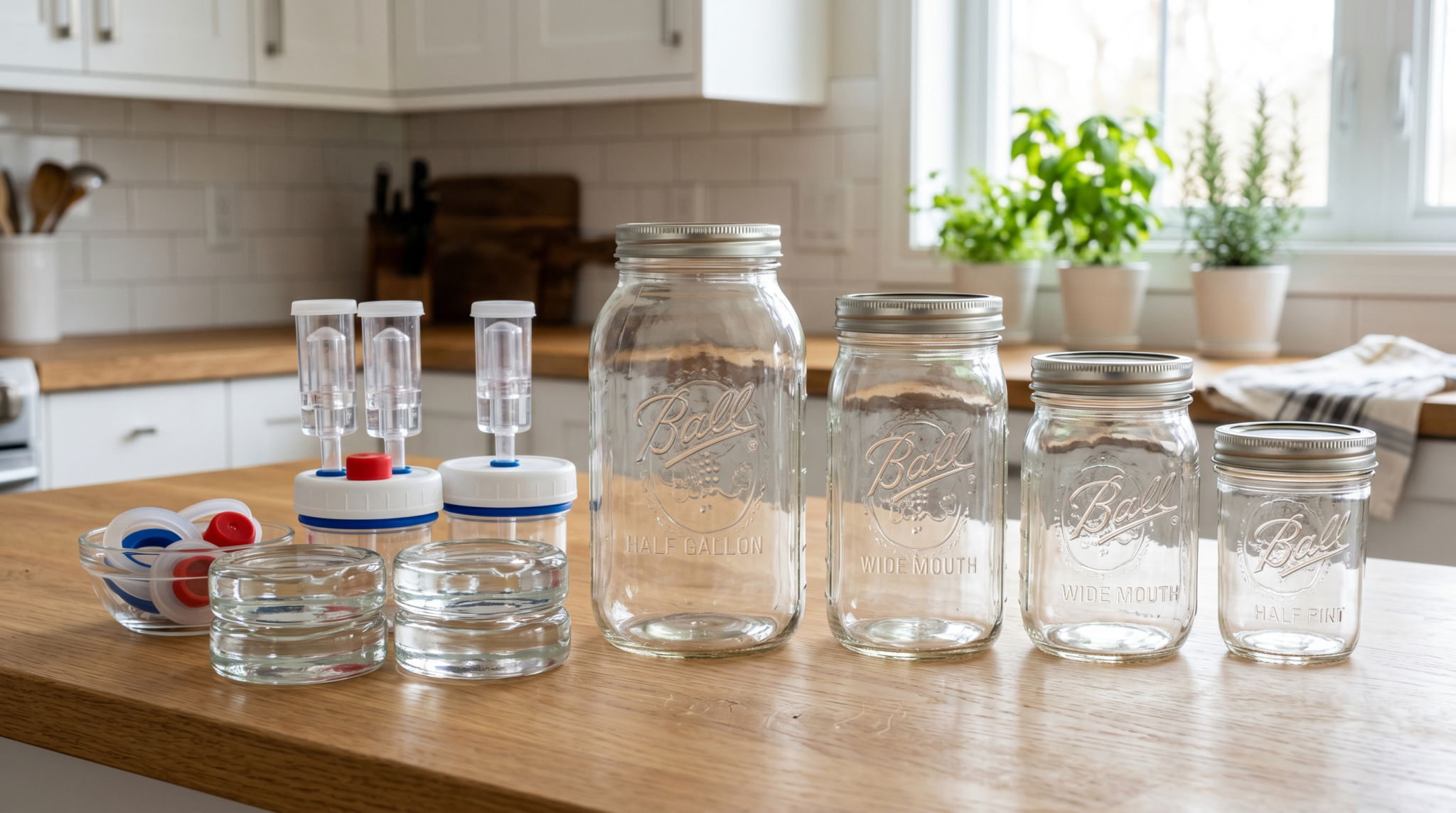 Using Weights And Airlocks In Fermentation - fermentandthrive.com
